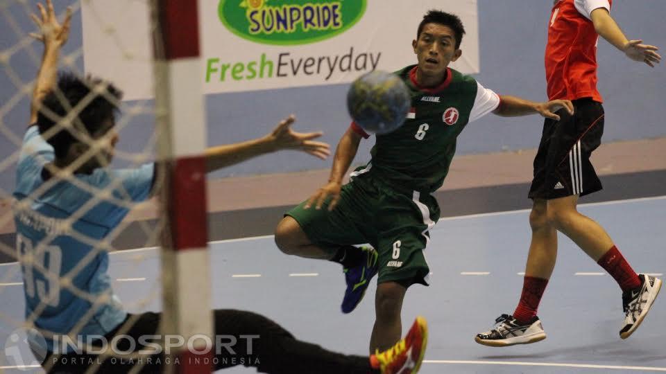 (GALERI FOTO) Indonesia Kalahkan Singapura di International Handball ...