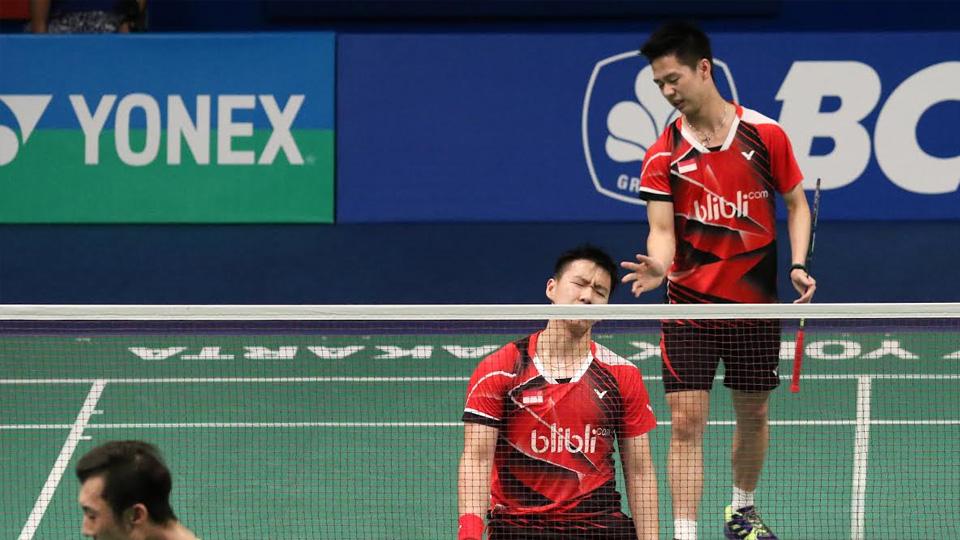 Kevin/Markus Ditaklukkan Korea, Dua Ganda Putra Tersingkir - INDOSPORT