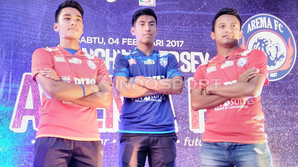 (GALERI FOTO) Meriahnya Peluncuran Jersey dan Logo Baru Arema FC ...