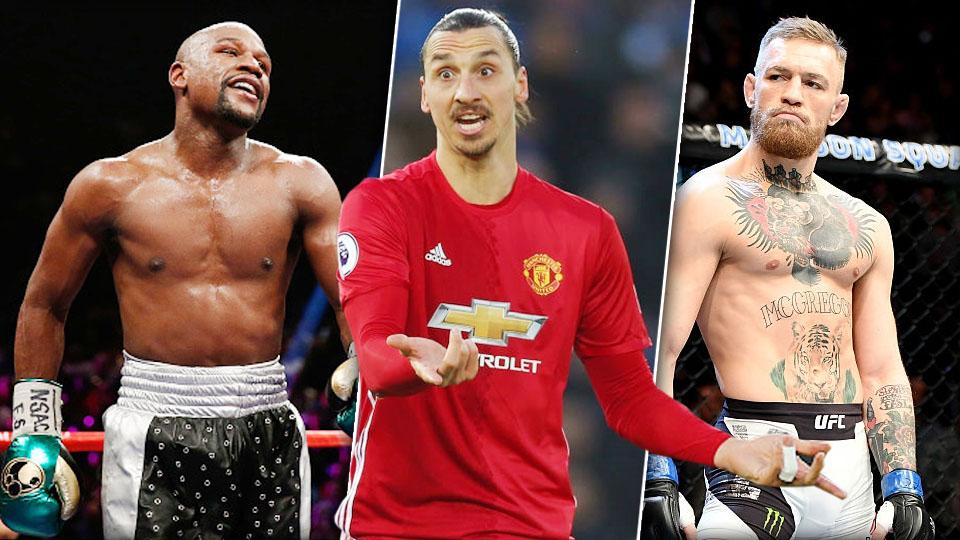 Kesal, Ibrahimovic Tantang McGregor dan Mayweather Jr Adu Jotos - INDOSPORT
