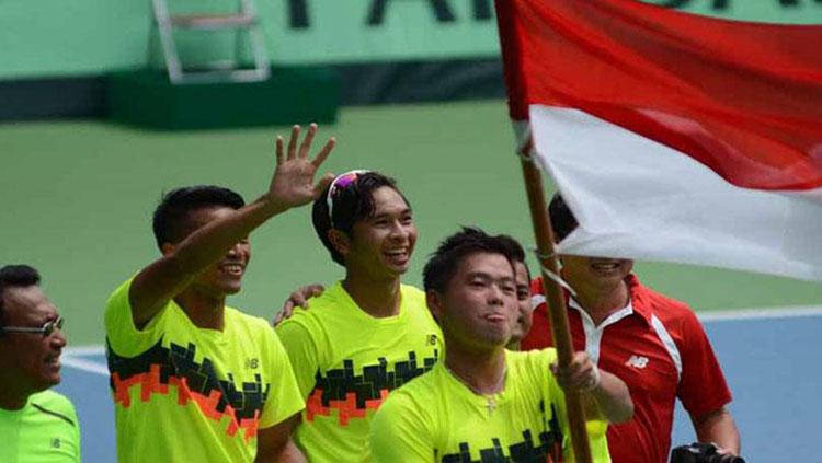 Christopher Rungkat Bawa Indonesia Lolos dari Degradasi - INDOSPORT Christopher Rungkat Bawa Indonesia Lolos dari Degradasi - INDOSPORT