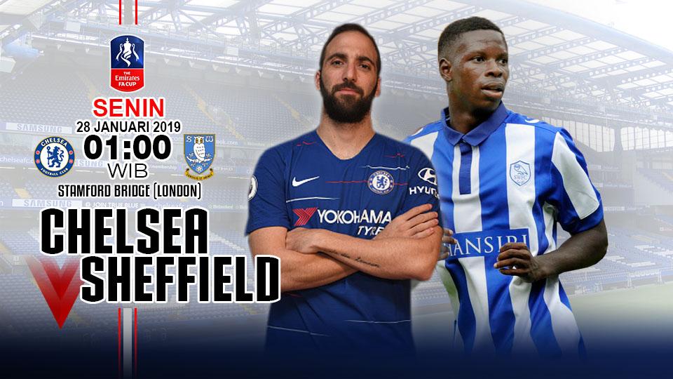 Link Live Streaming Pertandingan Piala FA: Chelsea vs Sheffield - INDOSPORT