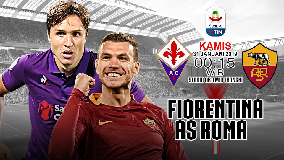Susunan Pemain Pertandingan Coppa Italia Fiorentina Vs As Roma Indosport
