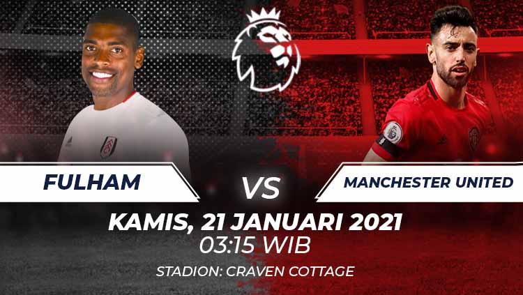 Link Live Streaming Liga Inggris Fulham Vs Manchester United Indosport