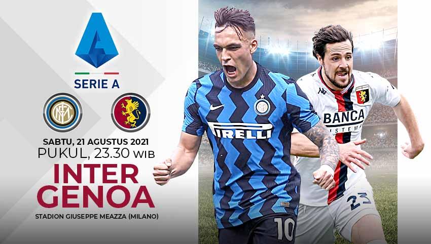 Link Live Streaming Pertandingan Serie A Italia: Inter Milan vs Genoa ...