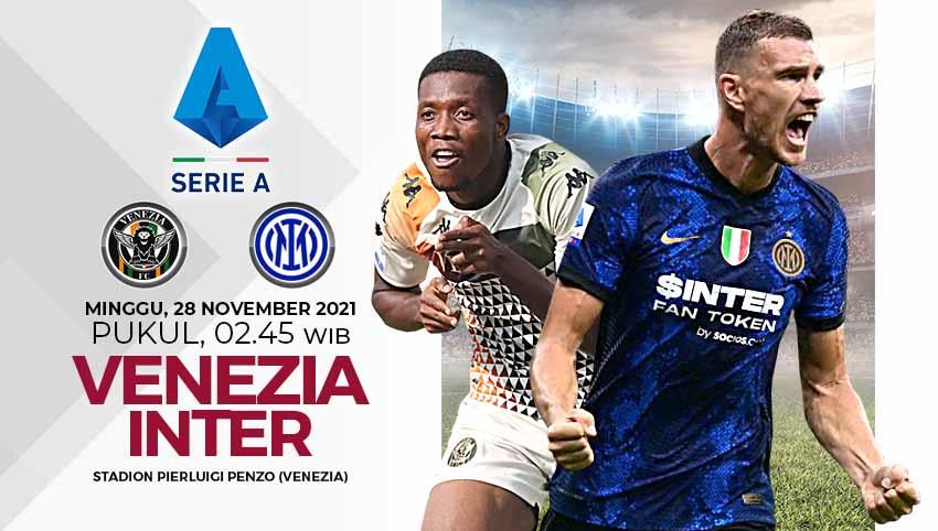 Link Live Streaming Pertandingan Serie A Italia, Venezia vs Inter Milan ...