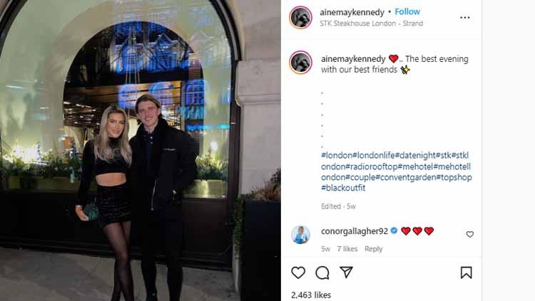 Cantiknya Aine May, Pacar Bintang Chelsea Conor Gallagher, Yuk Intip ...