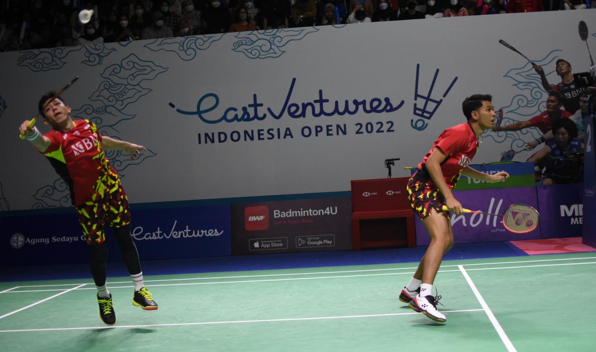 Hasil Indonesia Open 2022: Digebuk Wakil China, Fajar/Rian Gagal ...