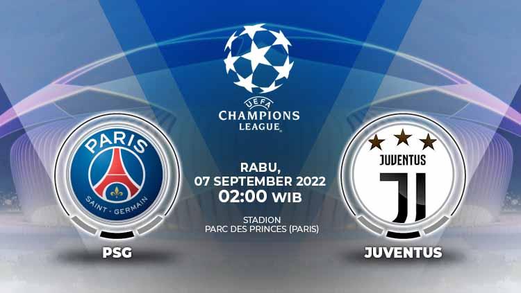 Hasil Liga Champions Paris Saint Germain Vs Juventus Mbappe Menggila