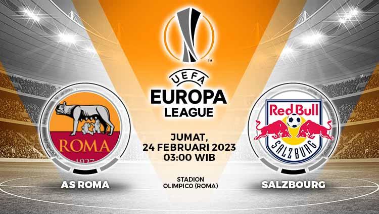 Link Live Streaming Liga Europa: AS Roma vs Red Bull Salzburg - INDOSPORT