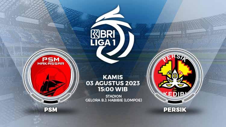 Link Live Streaming Liga 1: PSM Makassar vs Persik Kediri - INDOSPORT