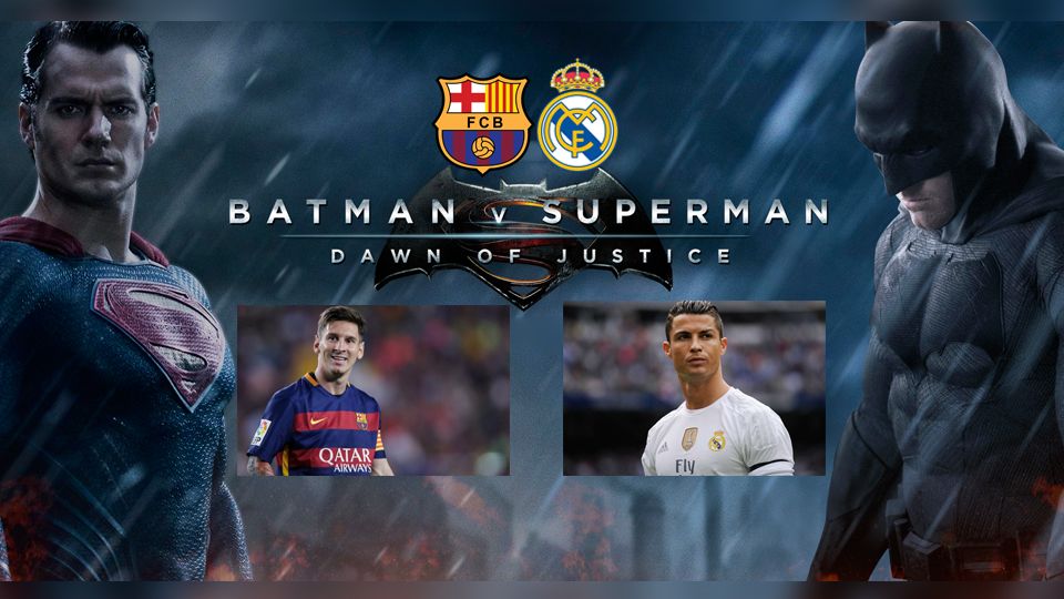 (VIDEO) Kocak! Batman vs Superman versi Ronaldo-Messi - INDOSPORT