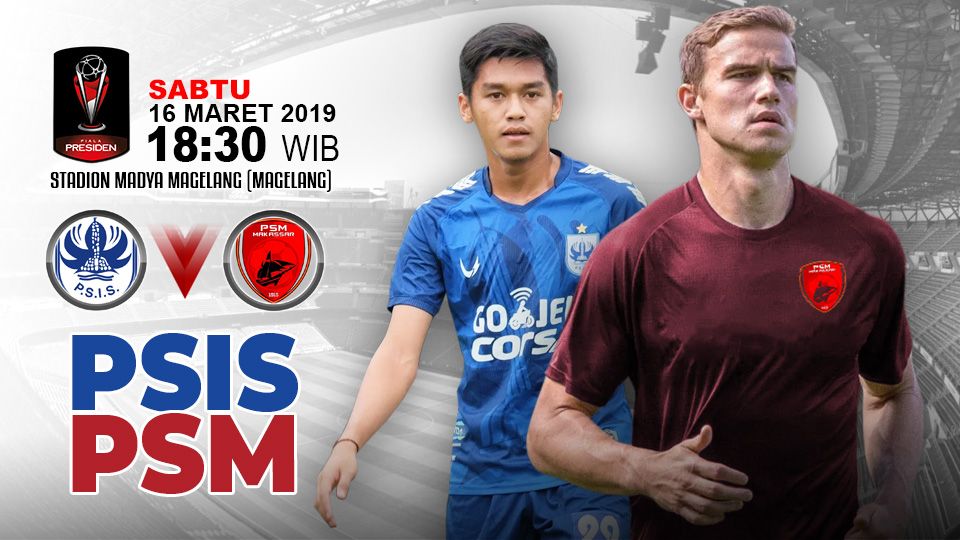 Susunan Pemain Pertandingan Piala Presiden 2019: PSIS vs PSM - INDOSPORT