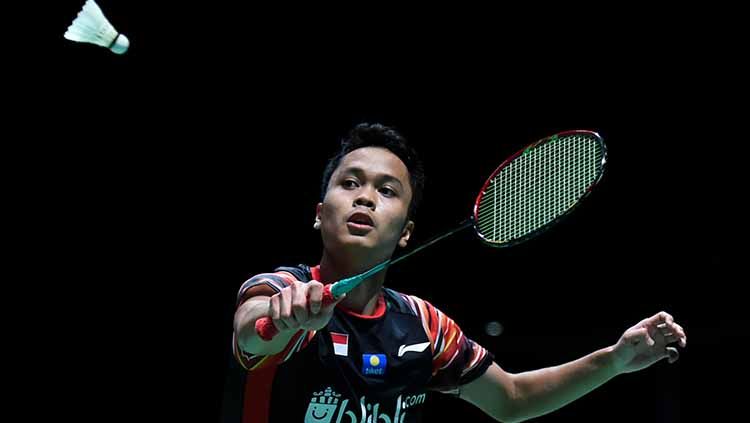 Gerakan Tangkis Smash Anthony Ginting Pernah Buat Momota Mati Kutu Indosport
