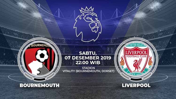 Link Live Streaming Pertandingan Liga Inggris Bournemouth Vs Liverpool