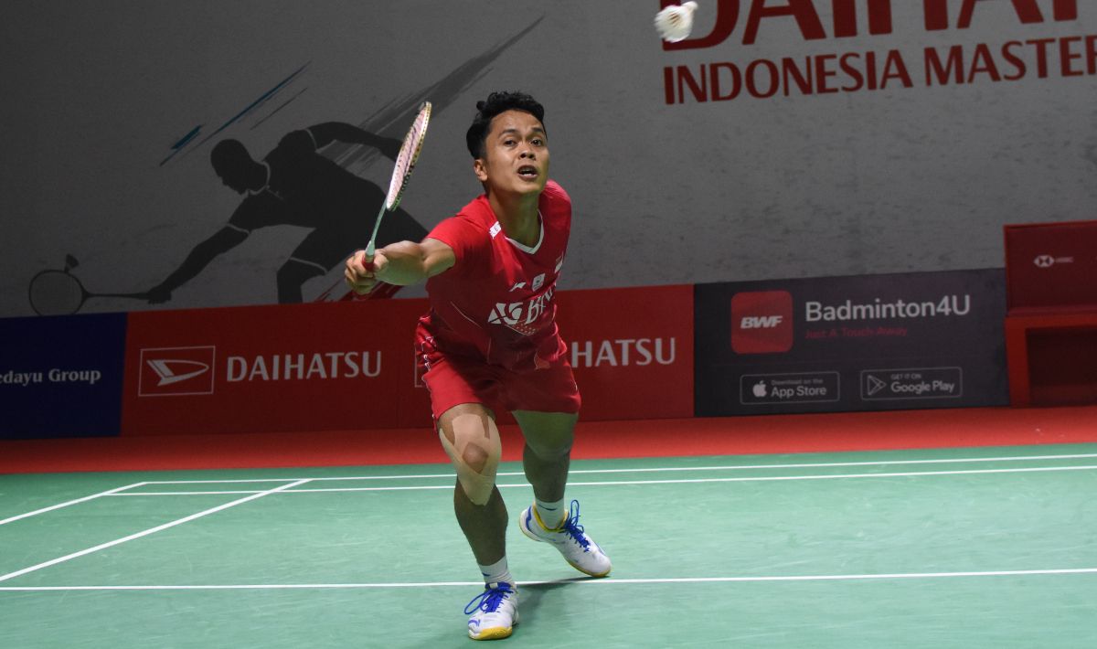 Hasil Indonesia Masters 2022: Axelsen Dominan, Anthony Ginting Gagal ke Final - INDOSPORT