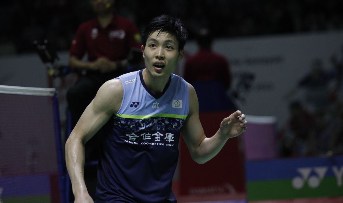 Pebulutangkis Chou Tien Chen Pamer Pose 'Panas', Image Kalem jadi ...