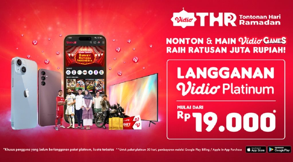 Nonton Pertandingan Bola Cuma Rp 19.000 di Promo THR Vidio - INDOSPORT