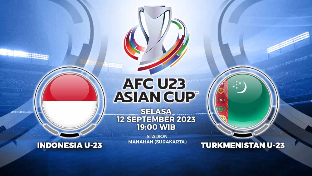Link Live Streaming Kualifikasi Piala Asia 2024 Timnas U 23 Vs